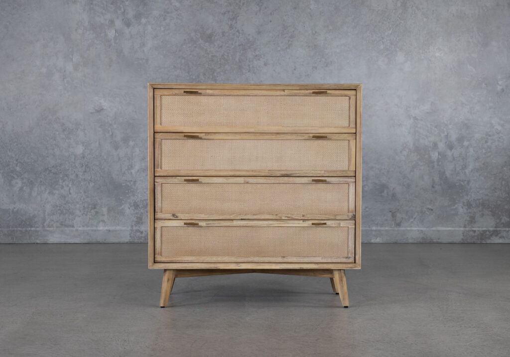 Andes 4-Drawer Midcentury High Chest | Muse & Merchant
