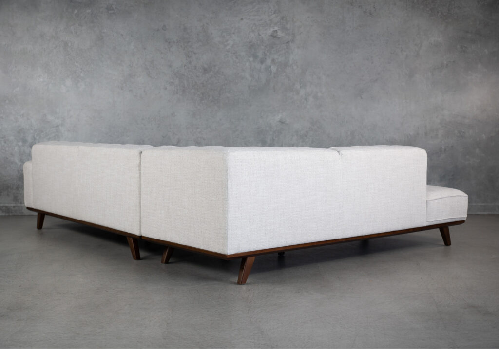 Dalkin 2-Piece Wheat Chaise Sectional Sofa | Muse & Merchant