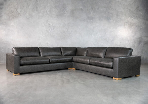 Shauna Sectional - Leather - Muse & Merchant