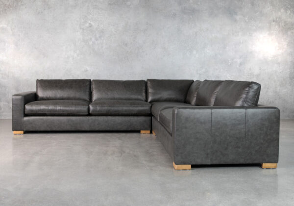 Shauna Sectional - Leather - Muse & Merchant
