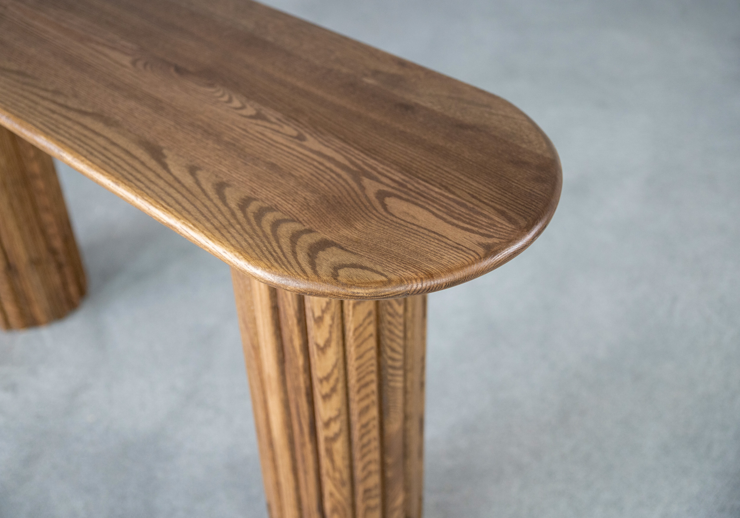 Dalta 58" Oak Wood Console | Muse & Merchant