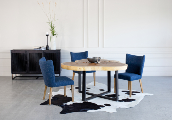 Junction 84" Live Edge Solid Wood Dining Table | Muse & Merchant