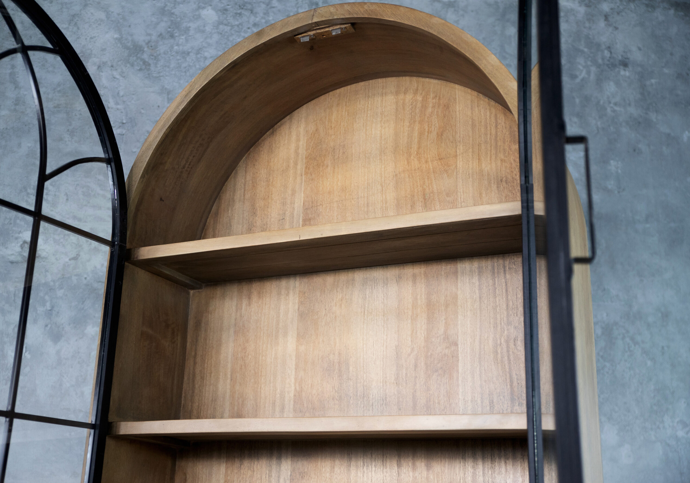 Kelowna Arch Solid Wood Storage Cabinet | Muse & Merchant