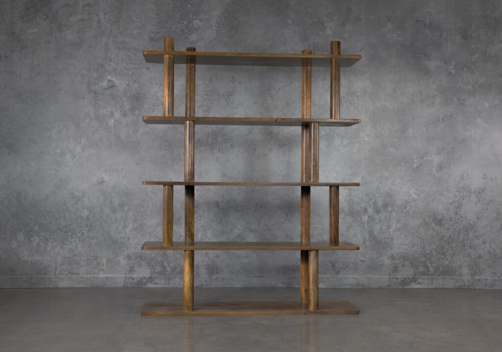 Thurlow Natural Wood Open Shelf Unit | Muse & Merchant
