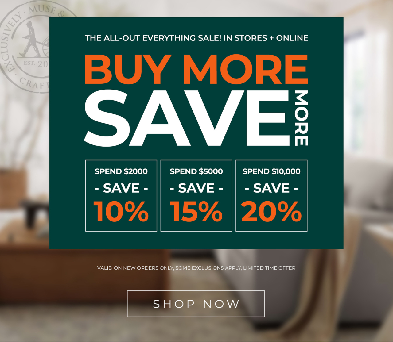 Muse & Merchant | Living, Dining & Bedroom Furniture