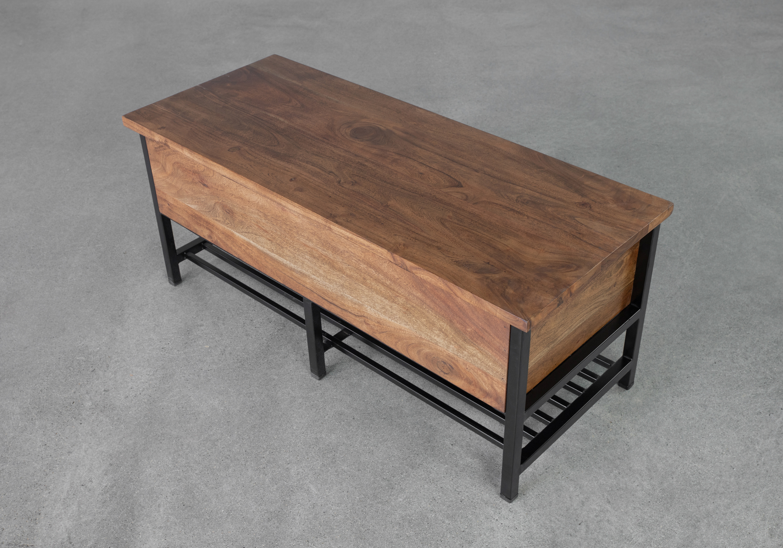 Terry 44" Entryway Storage Bench with Lift-Top | Muse & Merchant