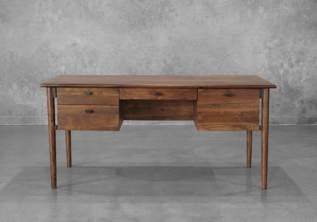 Yashika 65" Acacia Wood Desk | Muse & Merchant