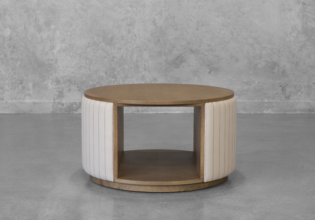 Lindo 31" Round Wood Coffee Table | Muse & Merchant